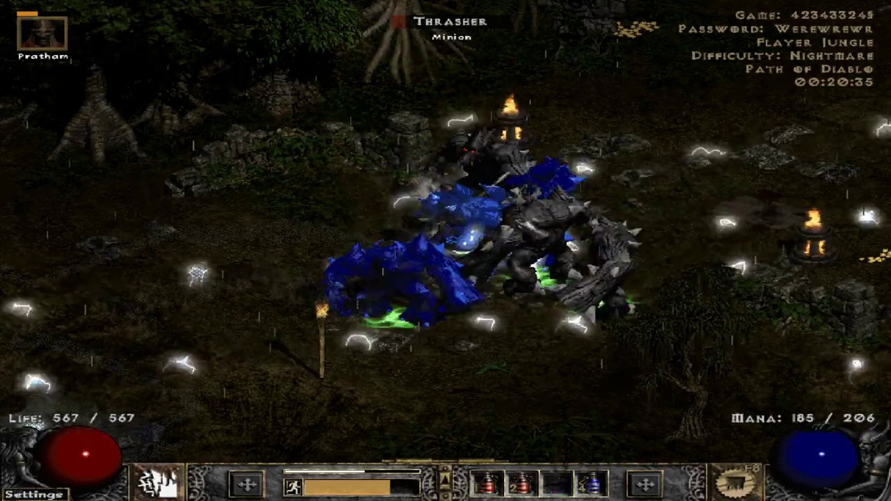 Path of Diablo S7 (Diablo 2 mod) - HC Paladin 1 part 9 (nightmare ...