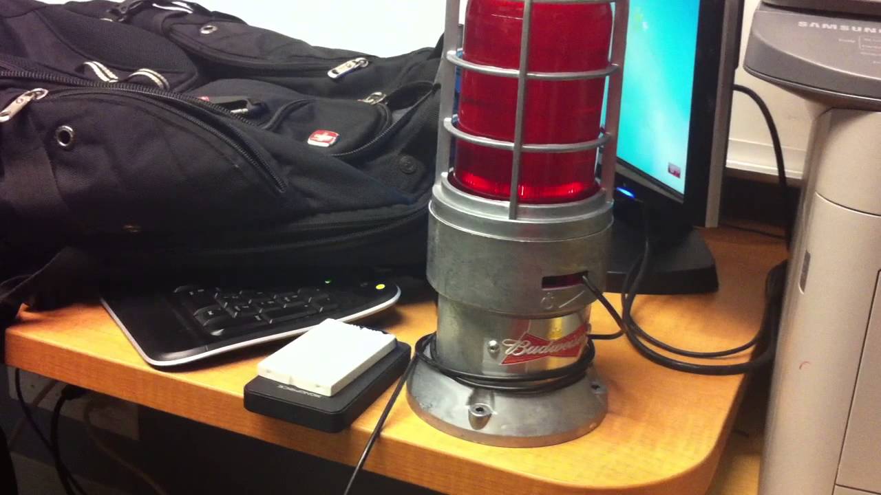 Super mario bros on budweiser goal light - YouTube