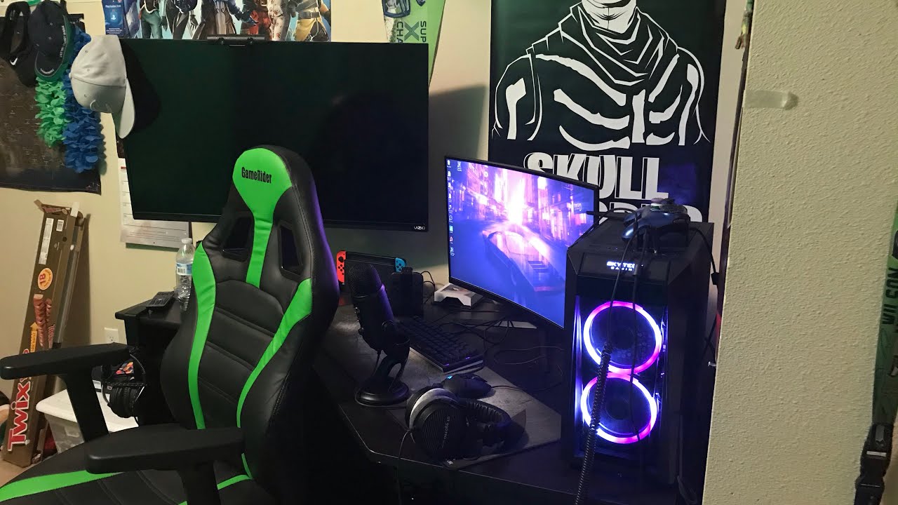 Setup tour/setup montage - YouTube