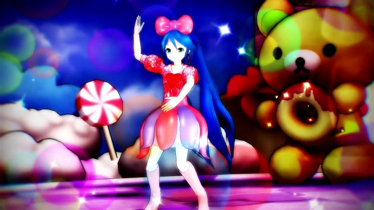 [MMD] Candy Candy - Miku Hatsune - YouTube