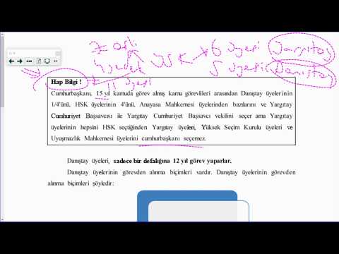 KPSS Hukuk : İdari Yargılama Hukuku 3 (2020 Güncel) - Hidayet Eren SOBACI #kpss#hukuk