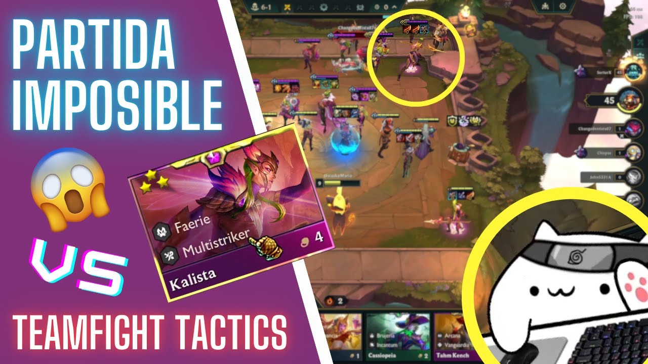 PARTIDA IMPOSIBLE - TFT Set 12 - Kalista + Fiora - YouTube