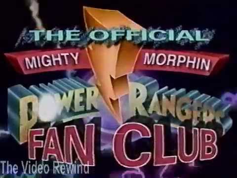 Mighty Morphin Power Rangers Fan Club Commercial (1994) - YouTube