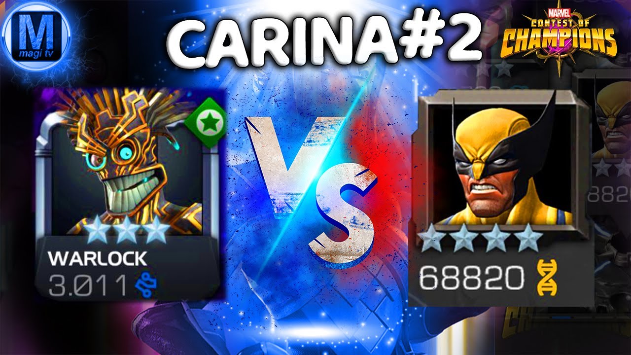 MCOC CARINA #2 WARLOCK vs WOLVERINE ROL - MCOC - MARVEL ŞAMPİYONLAR ...