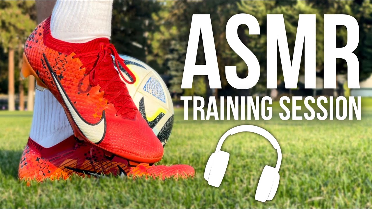ASMR Individual Training Session for Soccer / Football in Nike ...