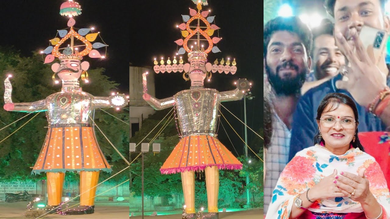Dussehra Ravan Pooja Dahan | #dussehramela#punamnishadvlogs # ...