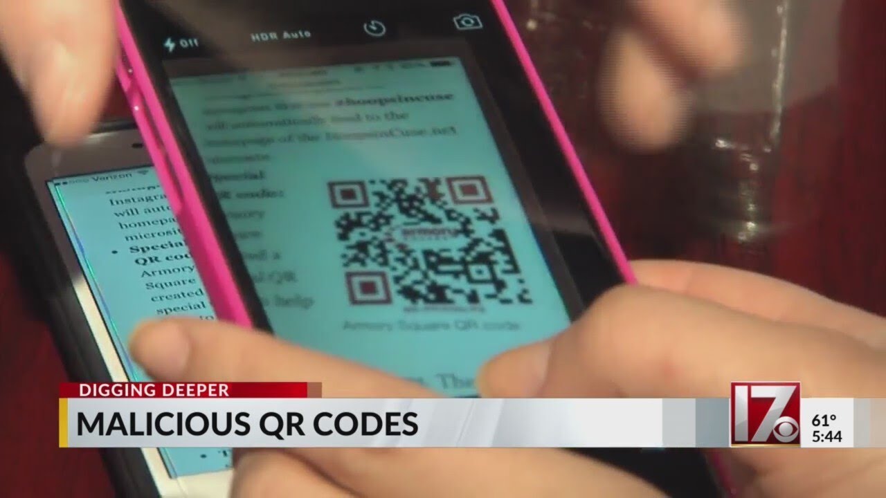 Malicious QR codes - YouTube