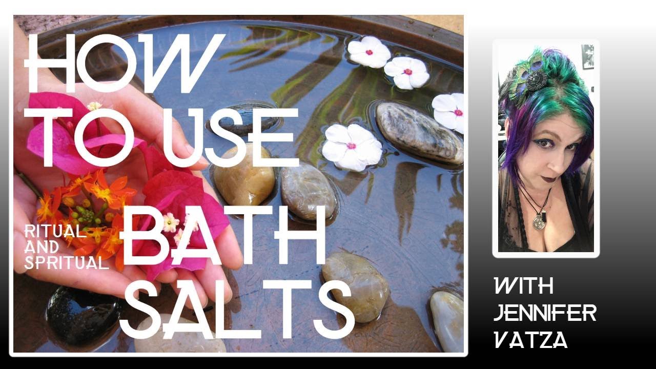 How to use Ritual and Spiritual Bath Salts - YouTube