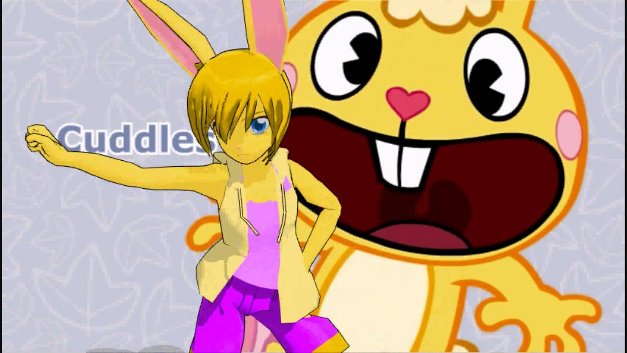 MMD+HTF Newcomer Cuddles - YouTube