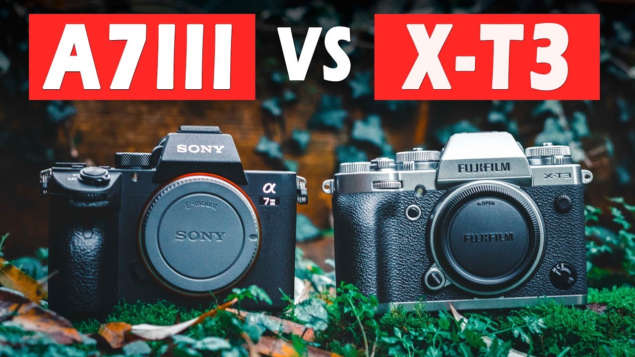 Comparaison Sony A7III vs Fujifilm XT3 - lequel CHOISIR ? - YouTube