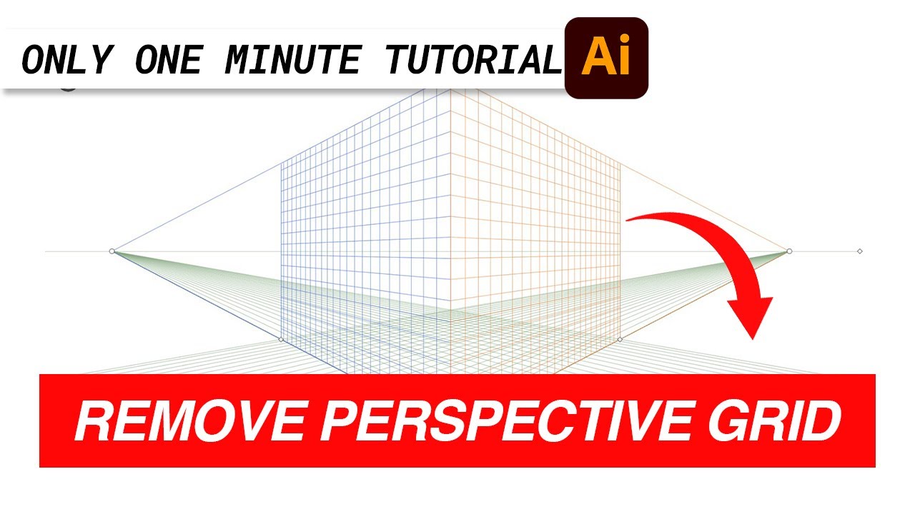 How to Remove Perspective Grid (You accidentally click it🥲) | 1 Minute ...