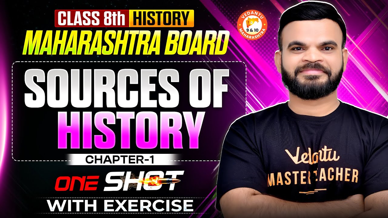 Class 8th History - Source of History One Shot | Chapter 1 Maharashtra ...