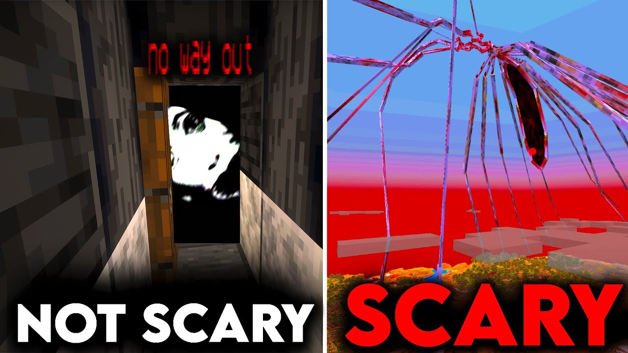 I Played MINECRAFT But Every Mod Gets SCARIER - YouTube