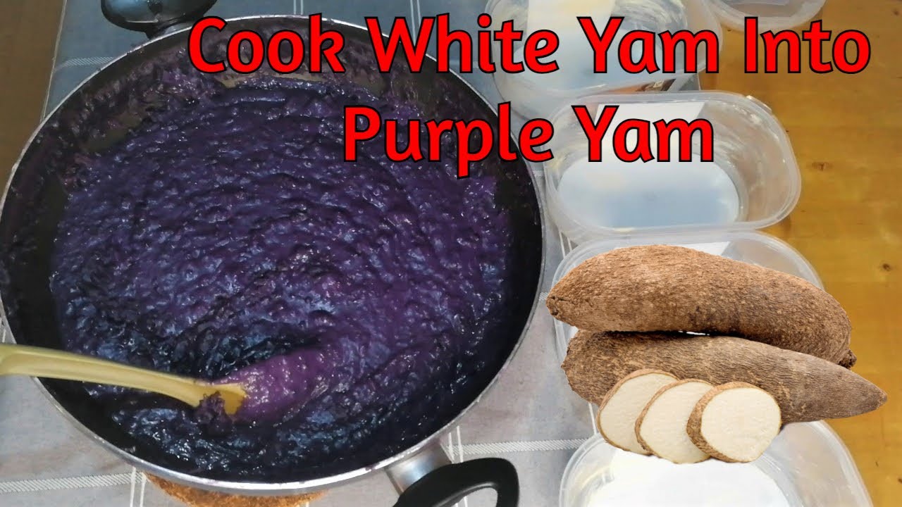 Cook White Yam into Purple Yam | 2 Hours Dessert | Special Ube Recipe ...