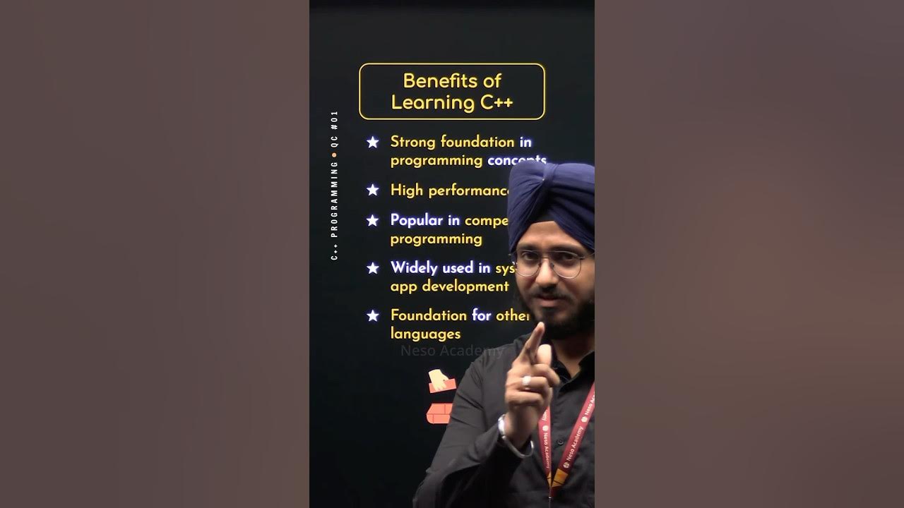 Benefits of Learning C++ #CPlusPlus #NesoAcademy #QuickConcepts - YouTube