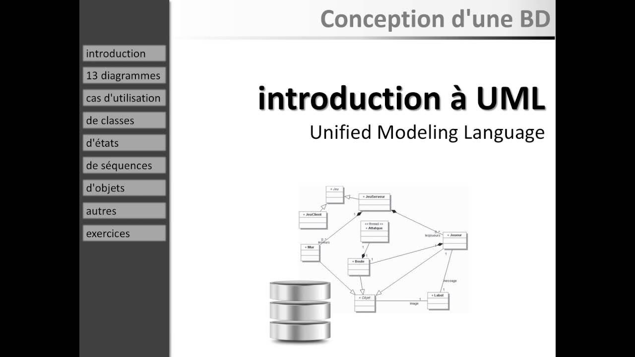 Cours UML (1 à 7 / 33) : introduction et cas d'utilisation - YouTube