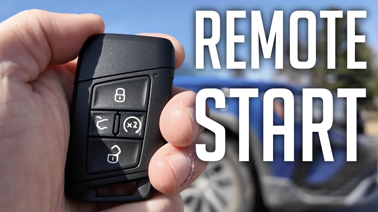 How To Remote Start VW Taos (Volkswagen) - YouTube