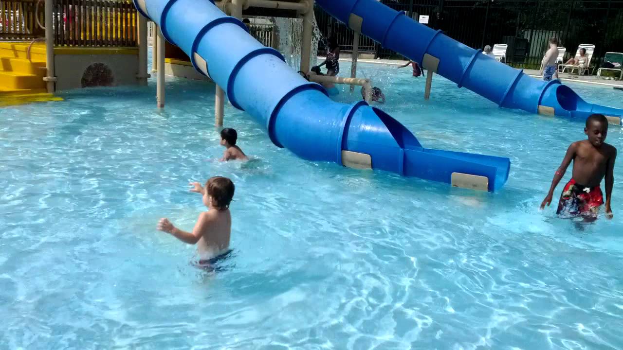 Dancing to Debbie Gibson in the pool! - YouTube