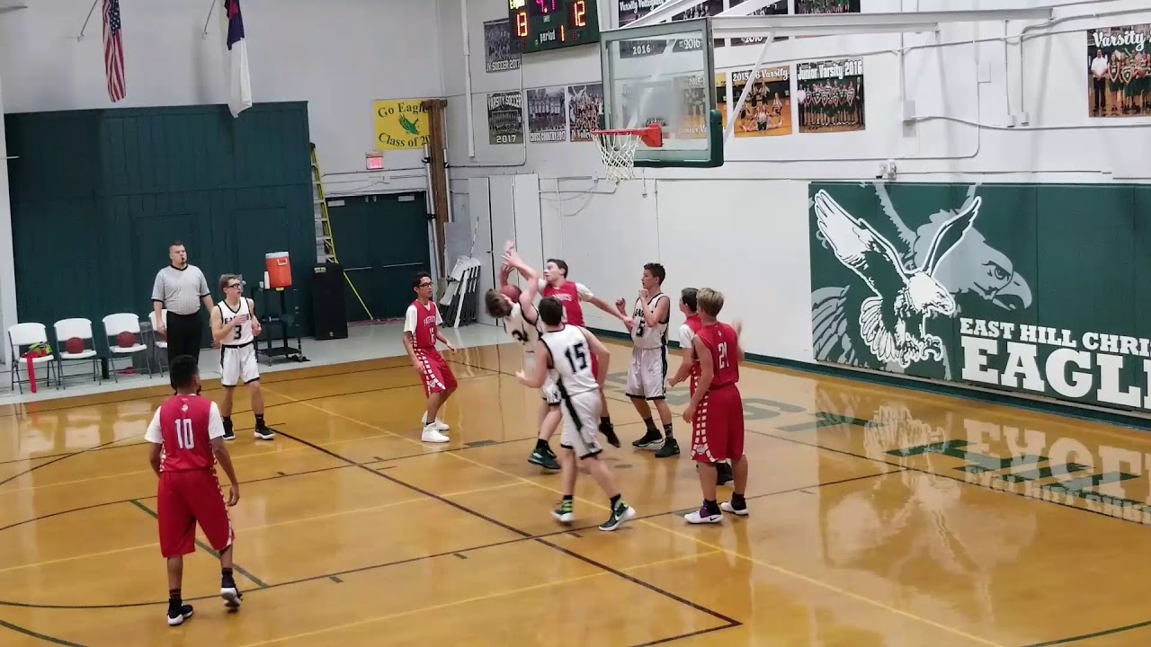CCA Patriots vs East Hill Christian Eagles (Intense WIN!!!) - YouTube