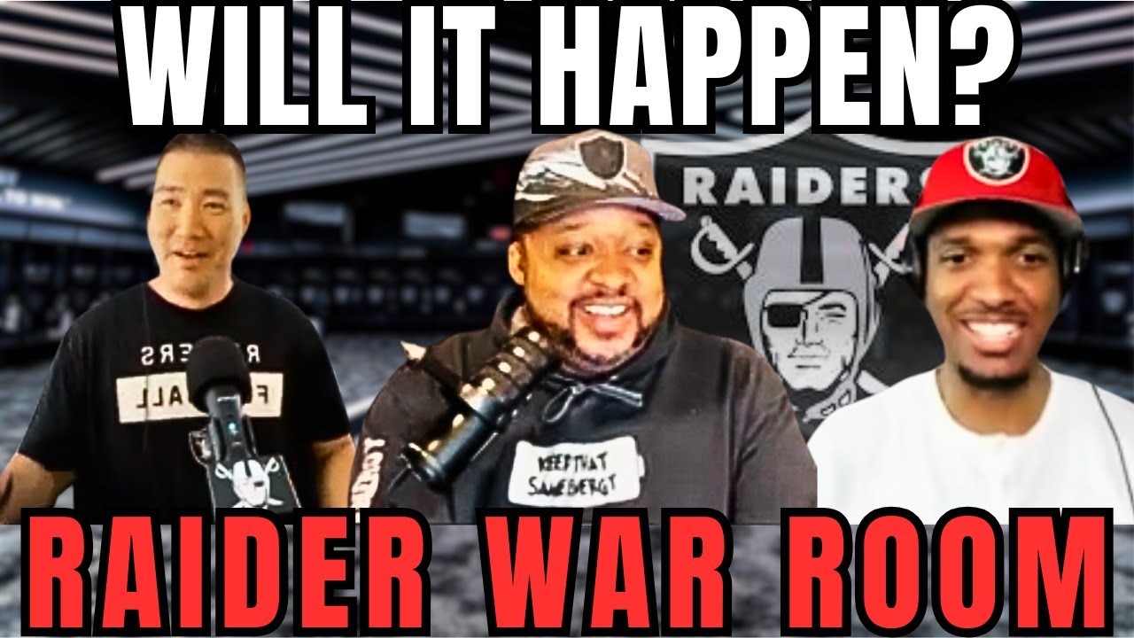🚨LIVE - RAIDER WAR ROOM: Raiders NEXT Roster Move Could Be MASSIVE ...