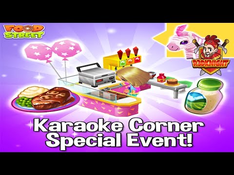 Food Street - Karaoke Corner Event - YouTube