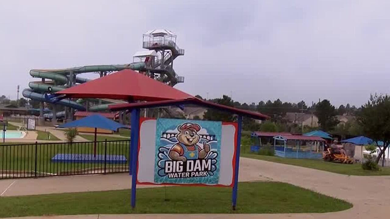 Big Dam Water Park getting ready to open in Texarkana - YouTube