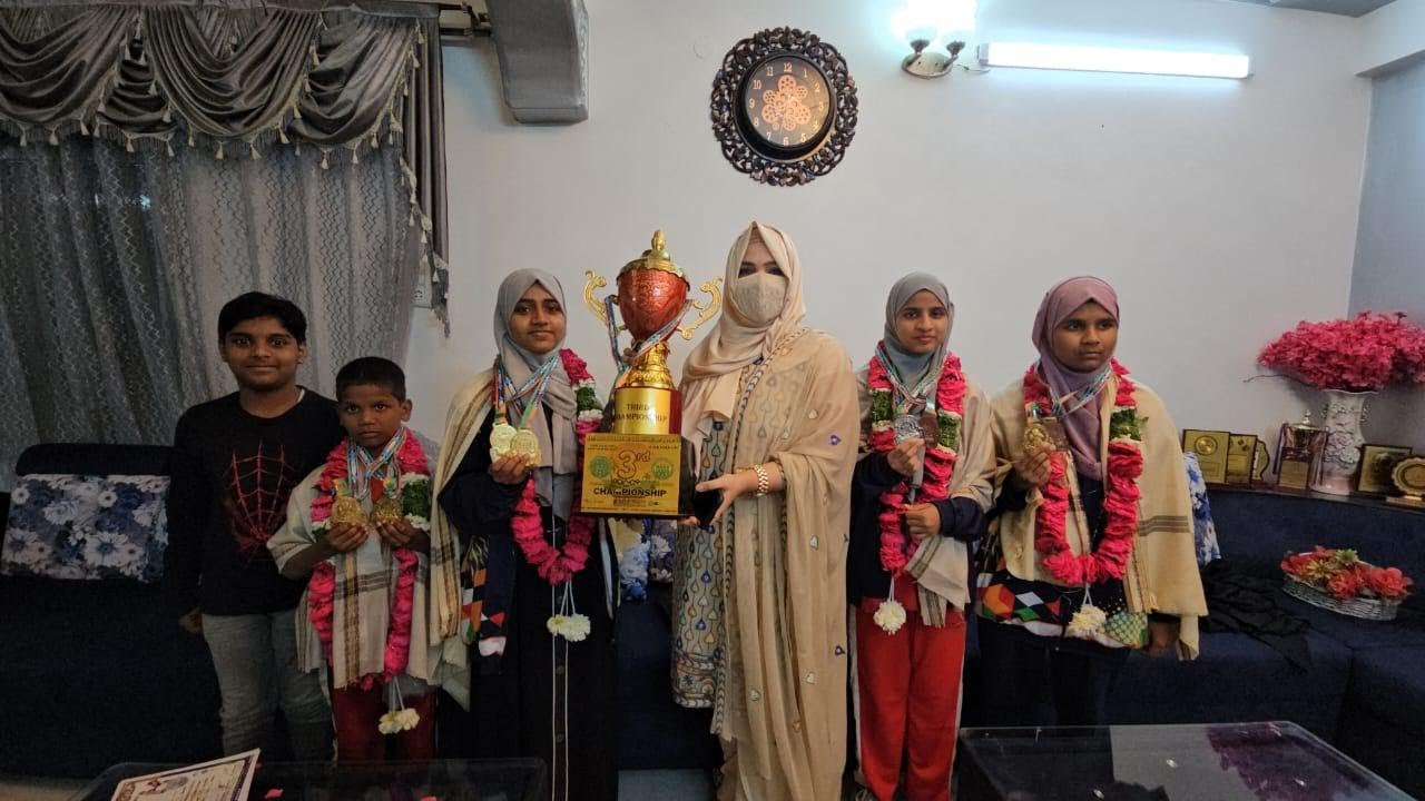 National kickboxing Championship/Hyderabdi Girls gets Medals/Syeda ...