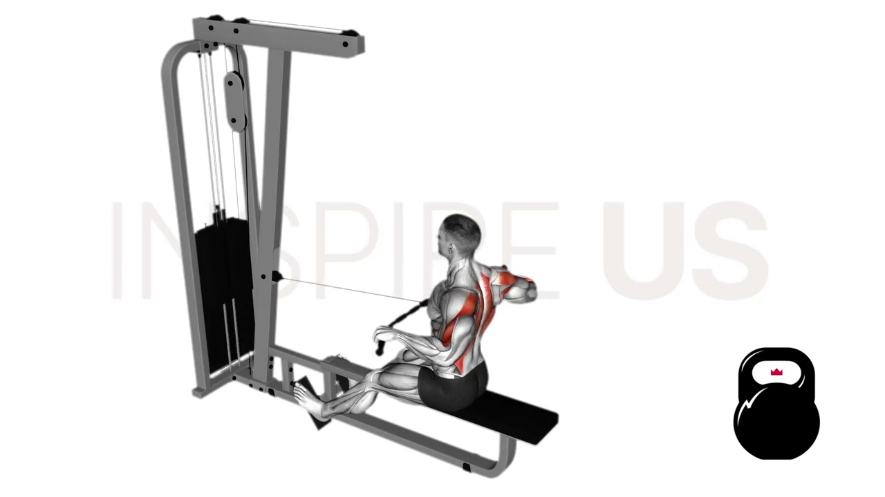 Seated Narrow Grip Cable Rows