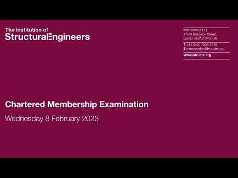 2023 IstructE past exam - YouTube
