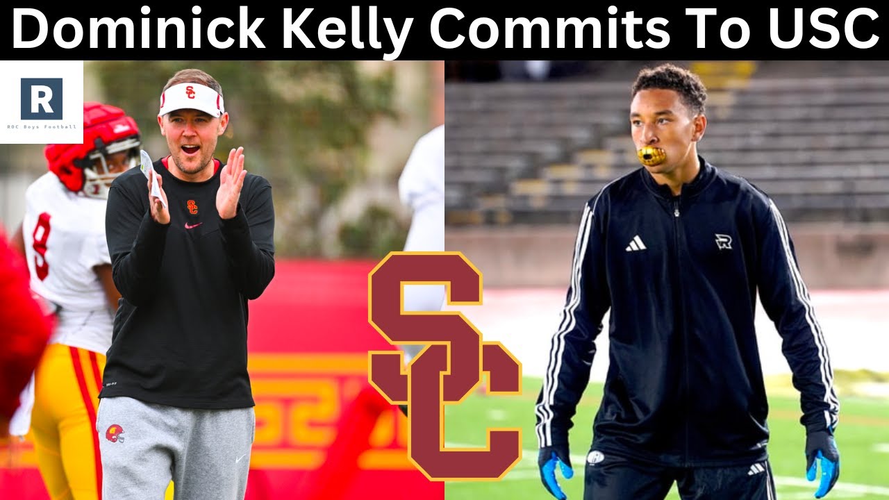 Dominick Kelly Commits To USC | USC Football Recruiting News - YouTube