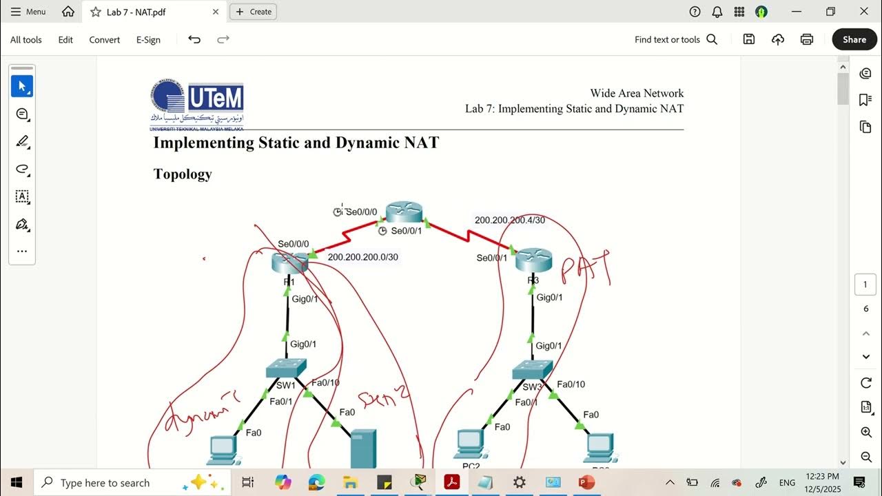 Lab 7 (Part 3): Configure ACL for public connection to Server - YouTube