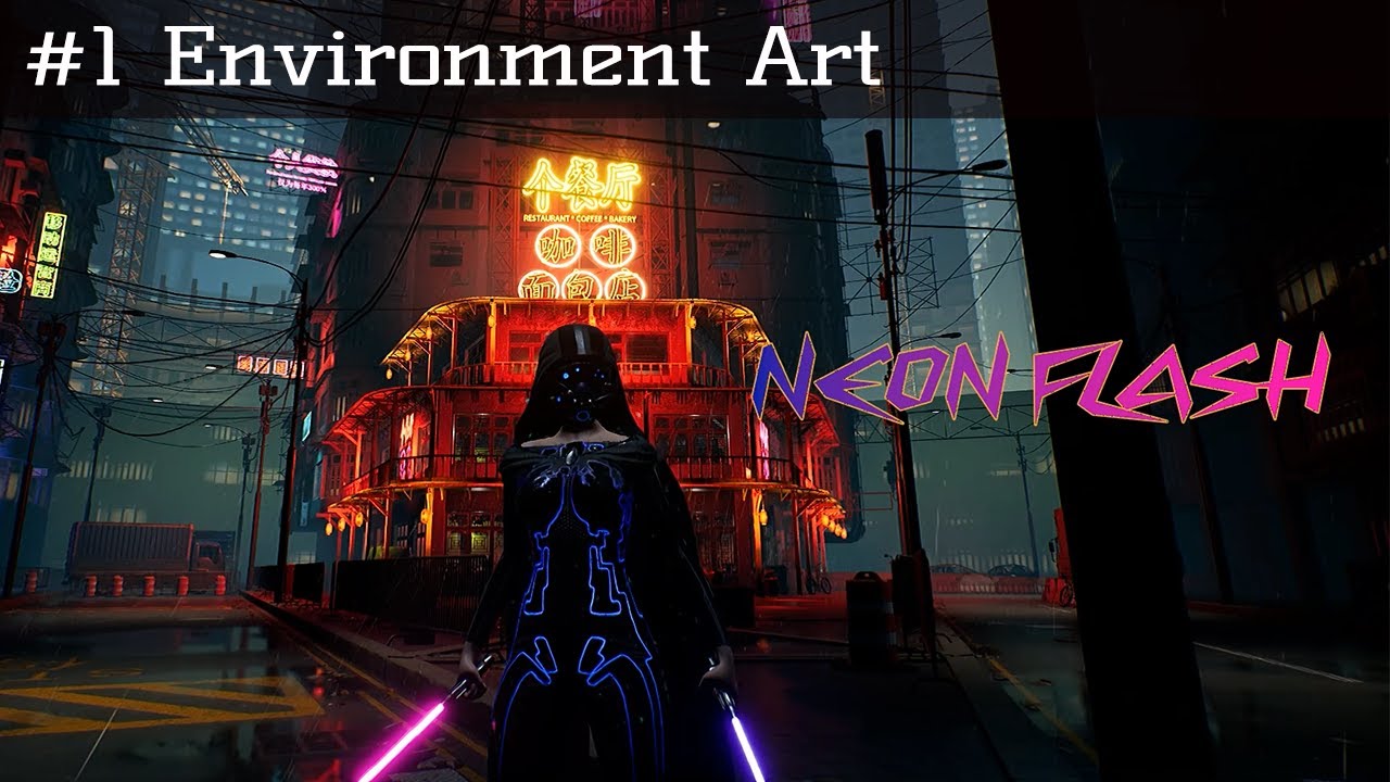 [Neon Flash] 1st Demo - Sci-fi ARPG Game - UE5 - YouTube