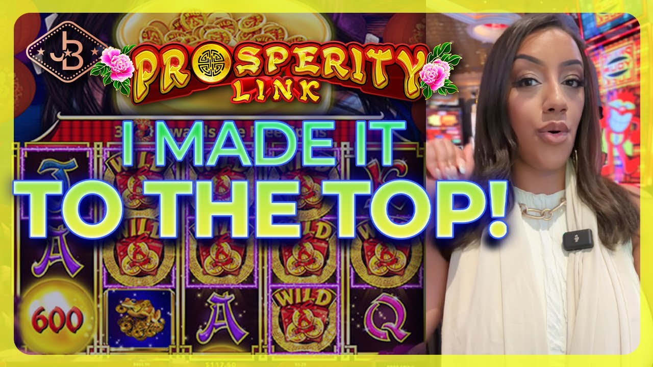 Prosperity Link Slot Machine: I Reached the ★ Top Tier ★! 🎰 - YouTube