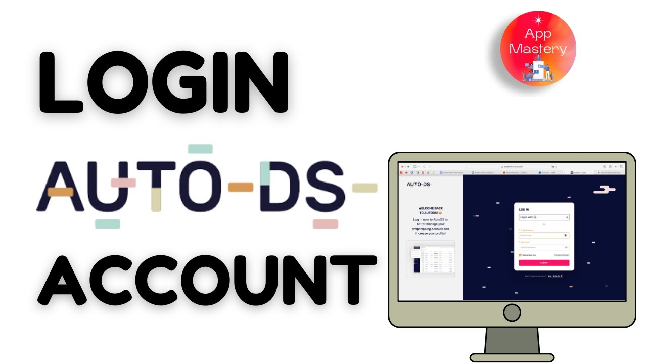 How To Login To AutoDs Account - YouTube