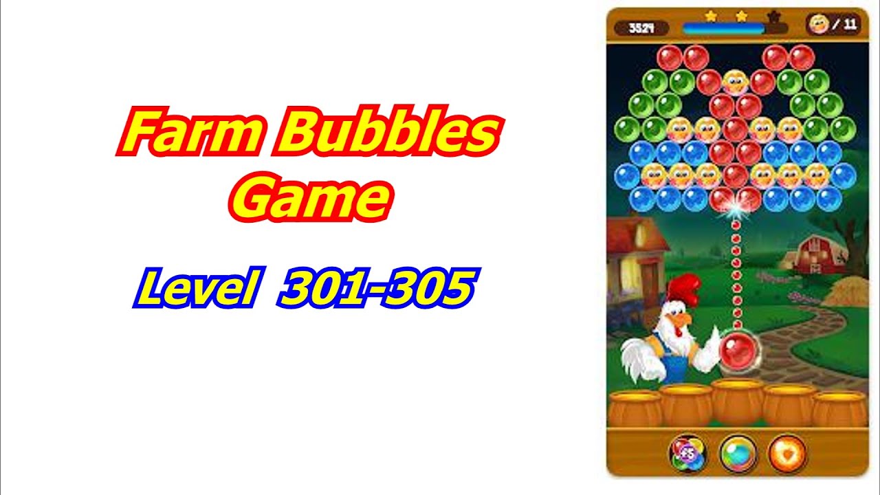 Farm Bubbles - Bubble Shooter Game Can You Beat Me - YouTube
