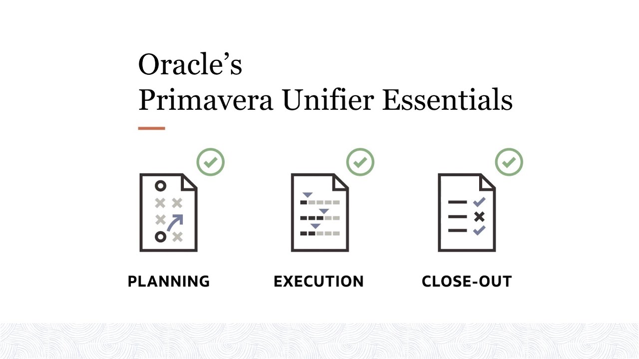 Capital program management made easy with Primavera Unifier Essentials ...