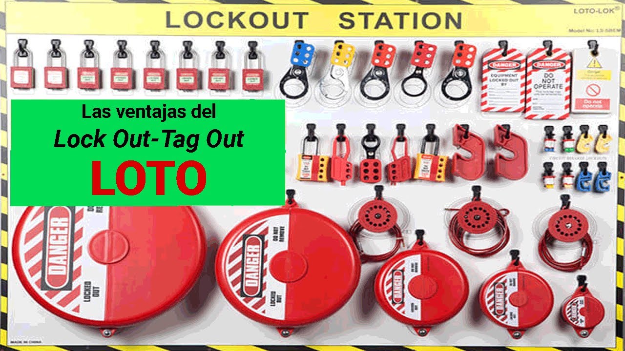 LOTO para máquinas de la industria. - YouTube
