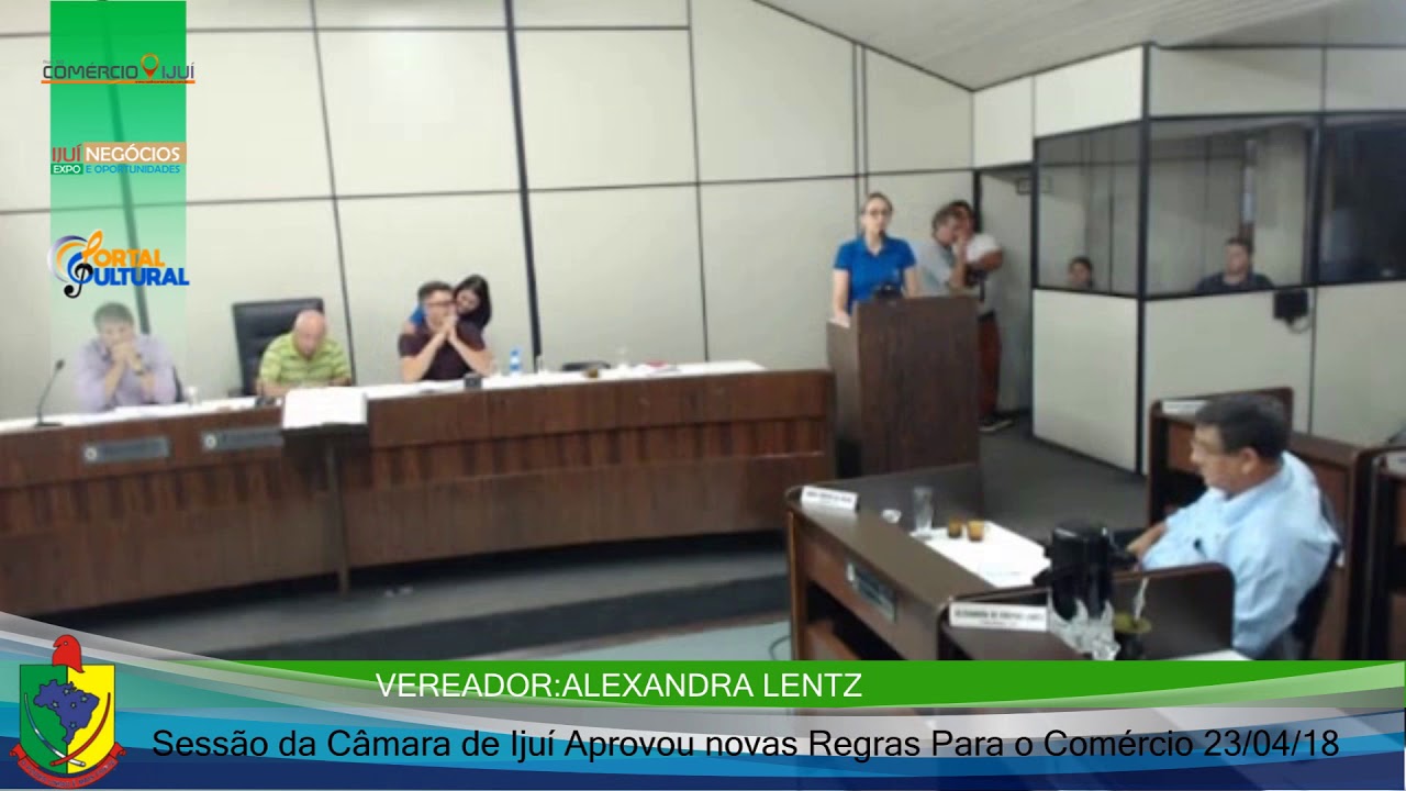 ALEXANDRA LENTZ DEFENDENDO A NÃO APROVAÇÃO DA LIBERAÇÃO - YouTube
