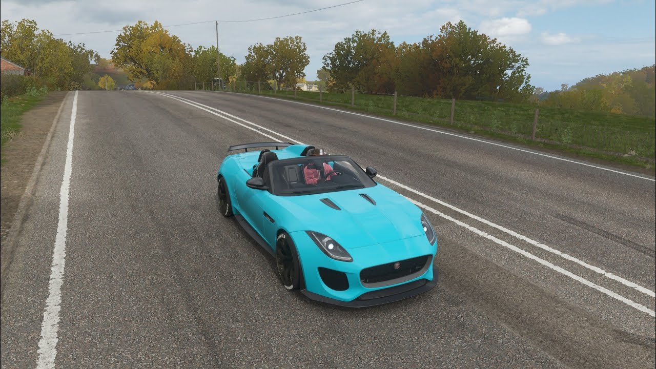 TEST DRIVE - F-TYPE - (FORZA HORIZON) - YouTube