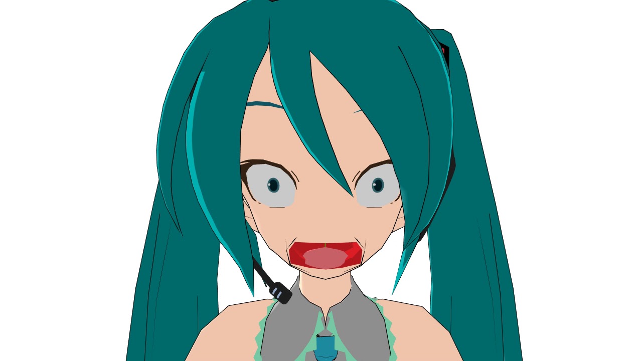 MMD Animation Test: Miku is scared - YouTube