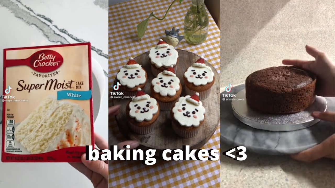 baking cakes 🤍 - YouTube