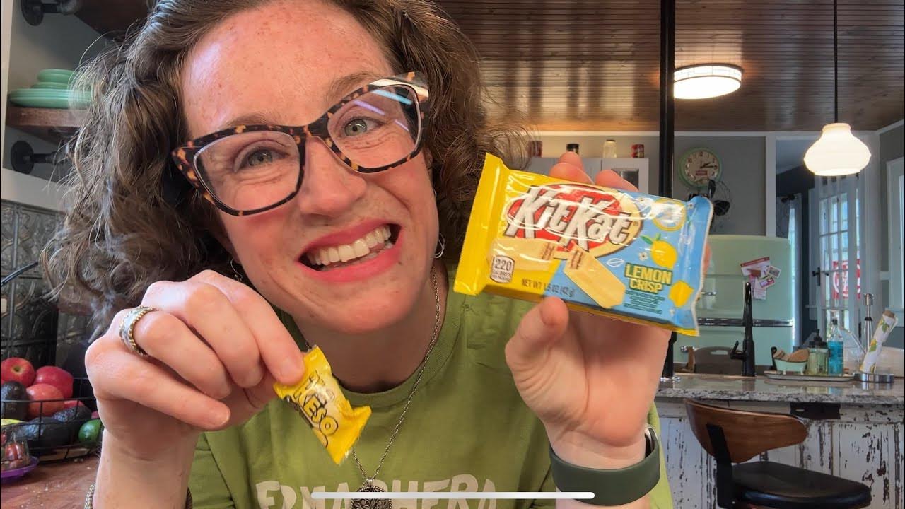 Paige Tries Mr. Keso Cheese Candy and Lemon Crisp Kit Kat bars @kitkat ...