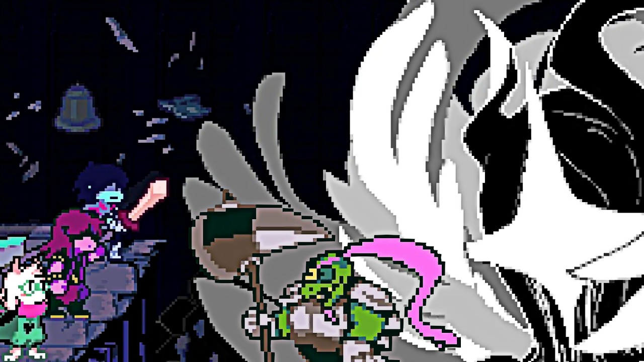 Playing DELTARUNE Chapter 3 and 4 | Part 9 (Gerson Fight) - YouTube