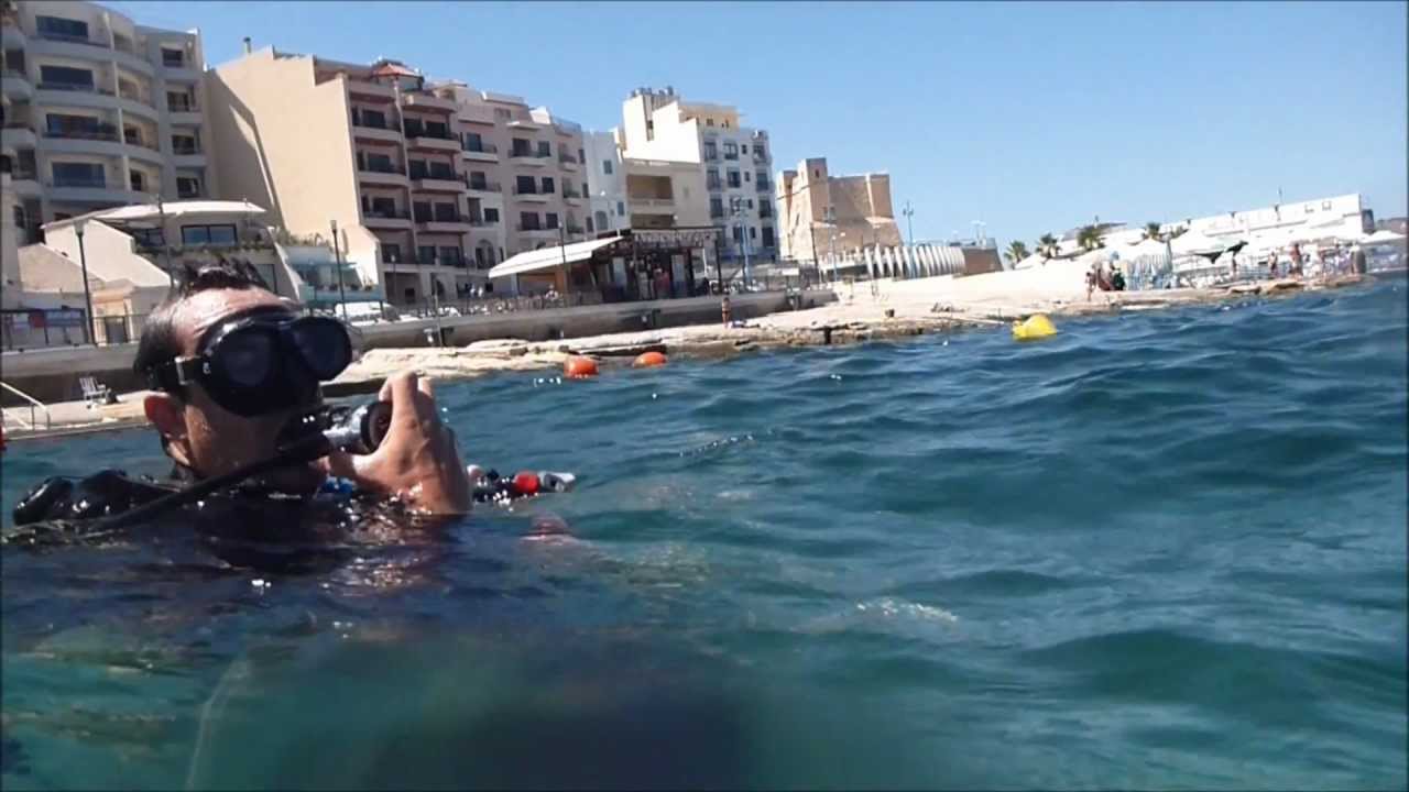 Sirens Divesite, Malta - YouTube