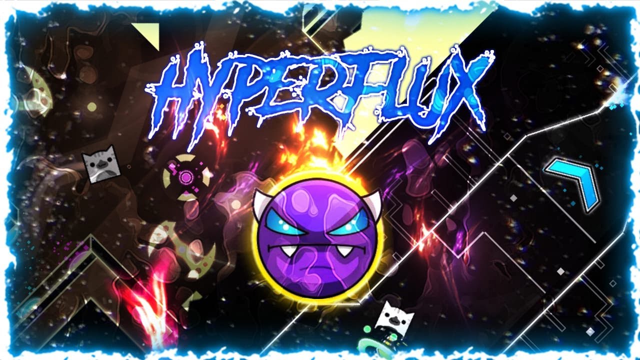 ''HyperFlux'' 100% by Lemons | Geometry Dash [2.11] - YouTube