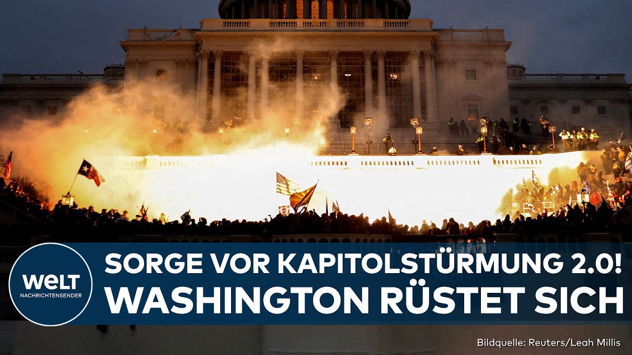 US-WAHL 2024: Sorge vor Randale! Washington rüstet sich für mögliche ...