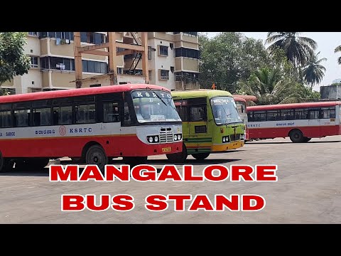 Mangalore Bus Stand | Walk on Mangalore KSRTC Bus Terminal | KSRTC ...