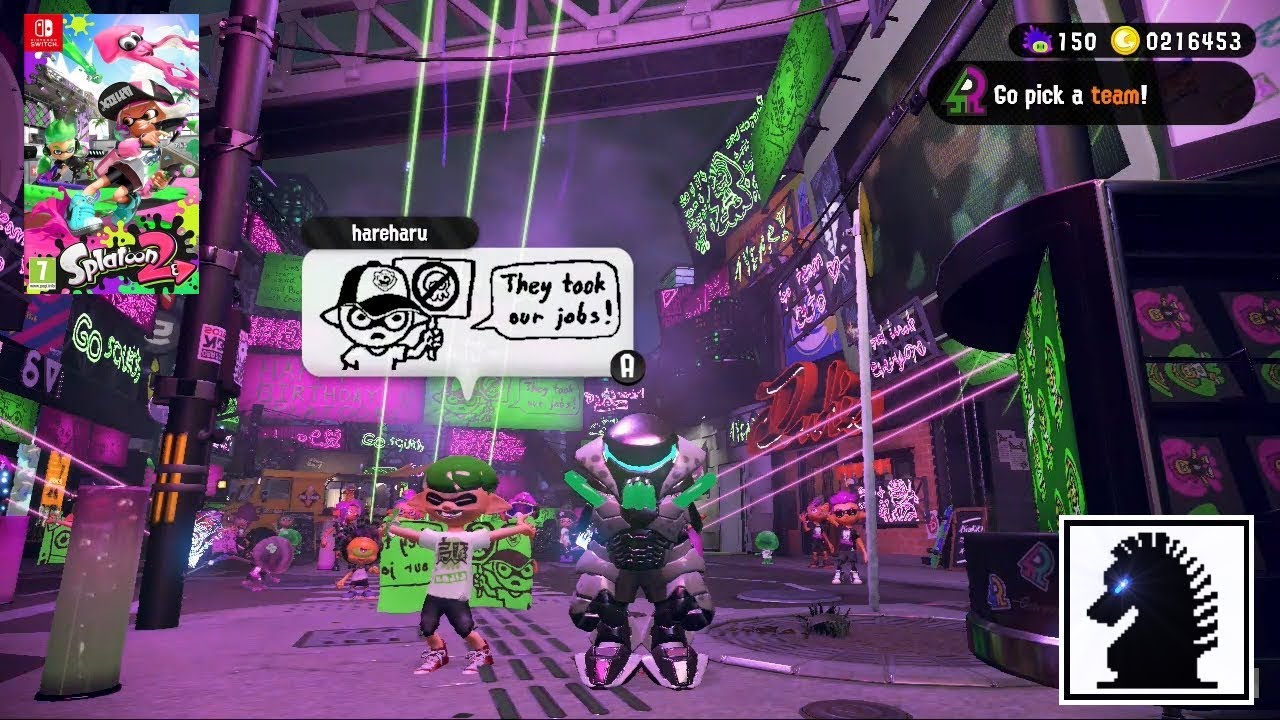 NS Splatoon 2 - The 12th European Splatfest: Squids vs Octopus - YouTube