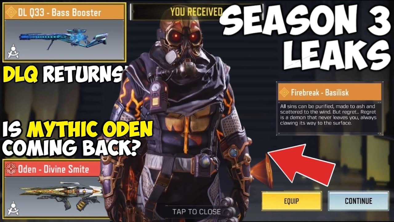 Season 3 Leaks | Theme, Possible Collab & Returning Draws | COD Mobile ...