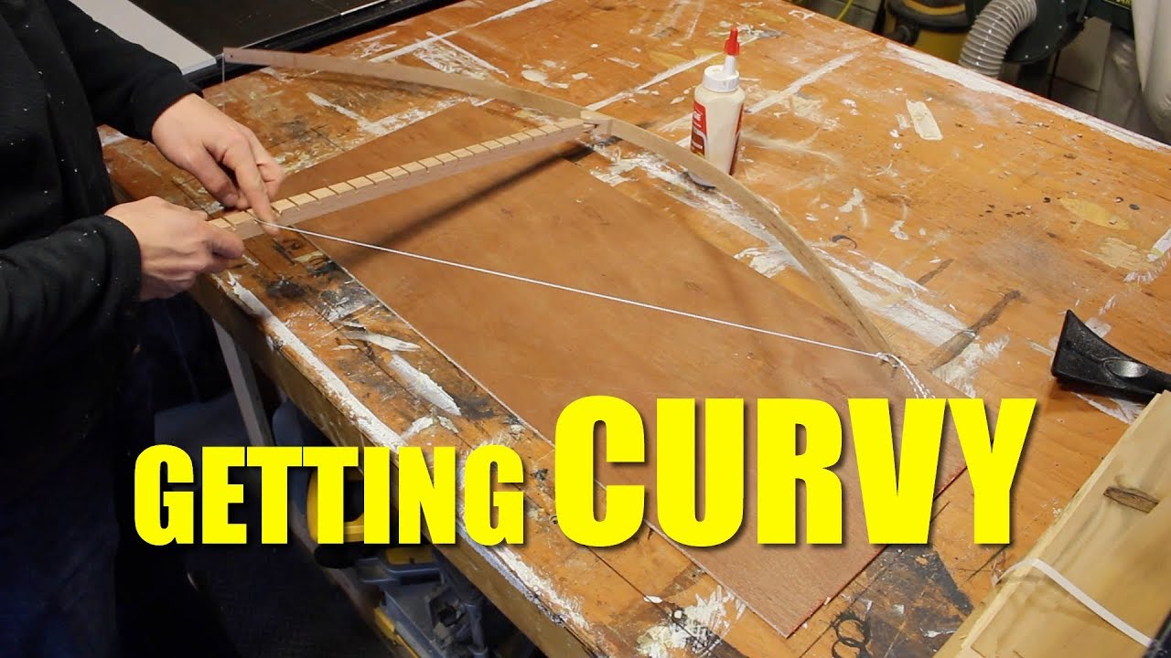 DIY - Make A Bow Compass Jig - YouTube